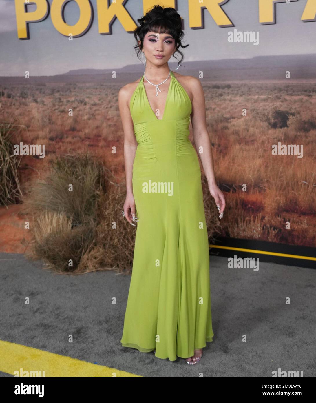 Rowan Blanchard arrives at the Peacock''s POKER FACE Los Angeles ...