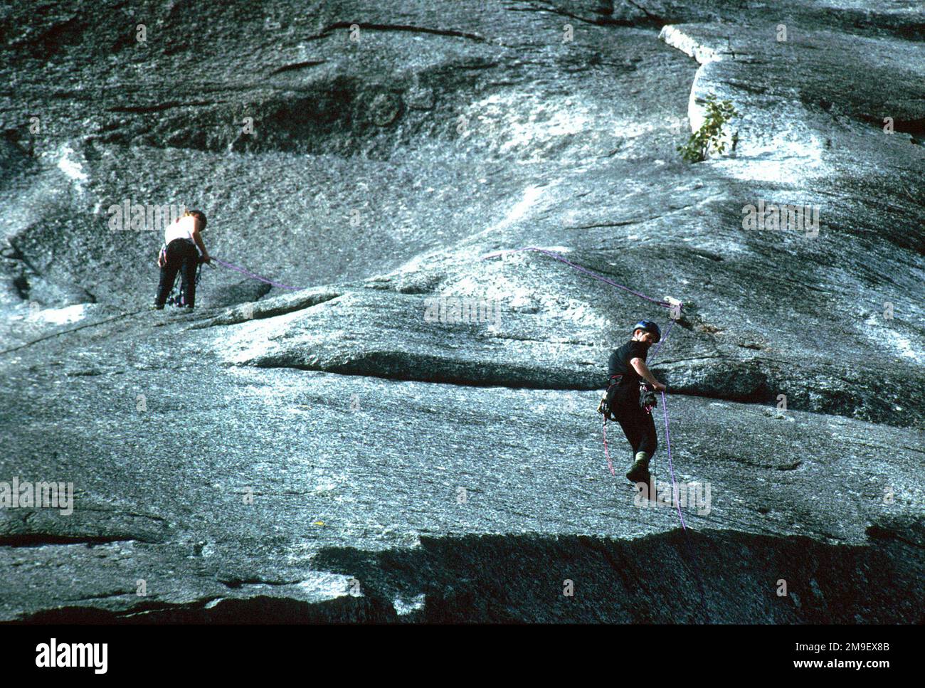 US Air Force MASTER Sergeant Rod Alne (left) and USAF SENIOR AIRMAN ...