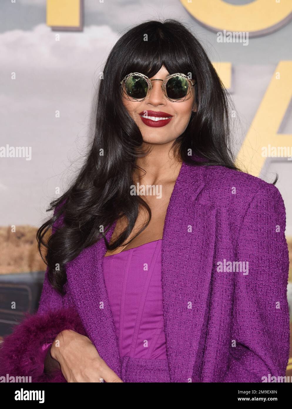 Hollywood, USA. 17th Jan, 2023. Jameela Jamil arriving to Peacock's ...