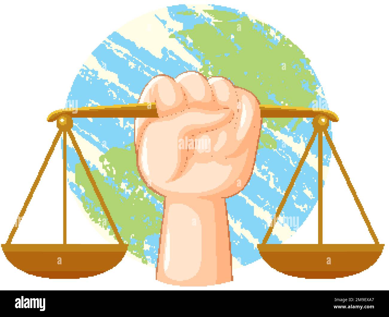 Legal justice balance scale icon illustration Stock Vector Image & Art ...
