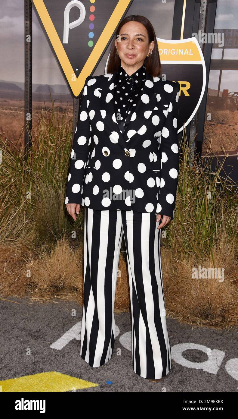 Hollywood, USA. 17th Jan, 2023. Maya Rudolph arriving to Peacock's ...