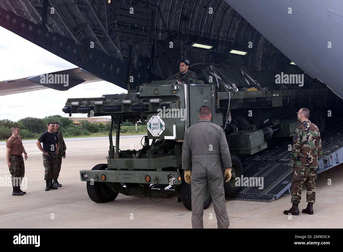 Right side rear view medium shot as STAFF Sergeant Wayne Foy (back to ...
