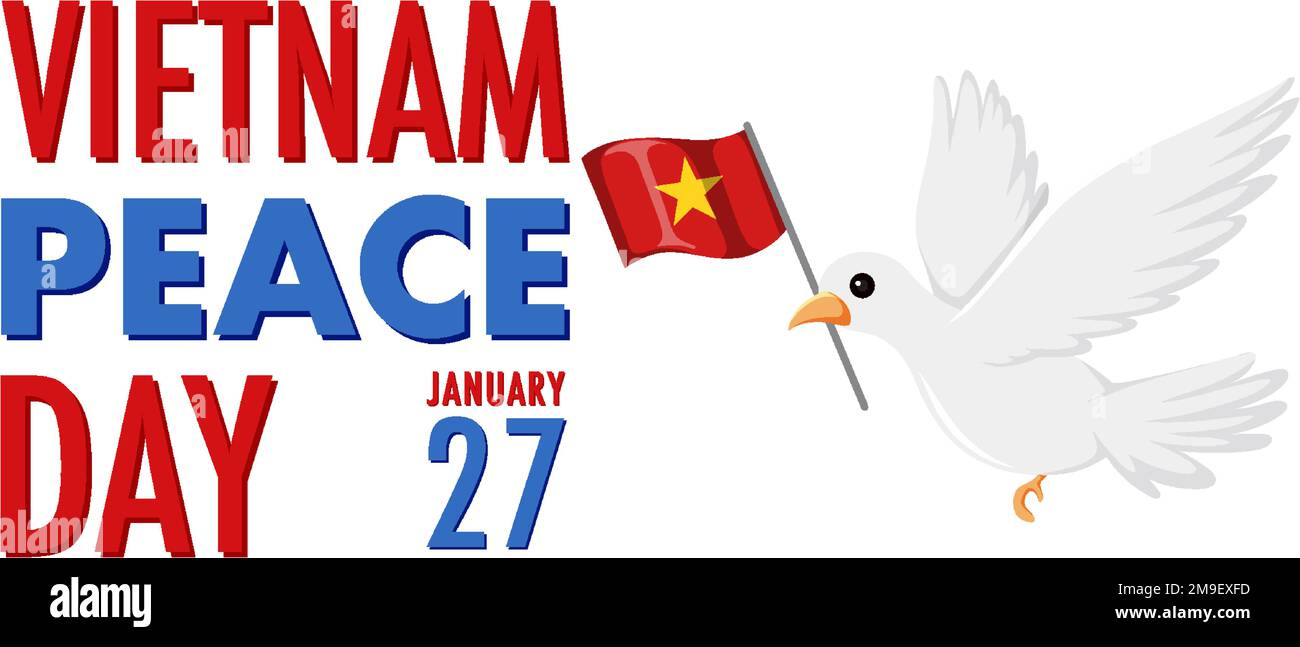 Vietnam Peace Day Banner Design illustration Stock Vector Image & Art ...