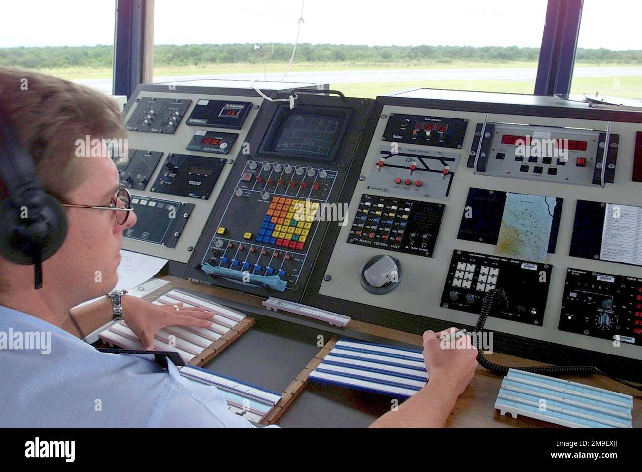 Lieutenant Barwise, South African Air Force, Air Traffic Controller ...