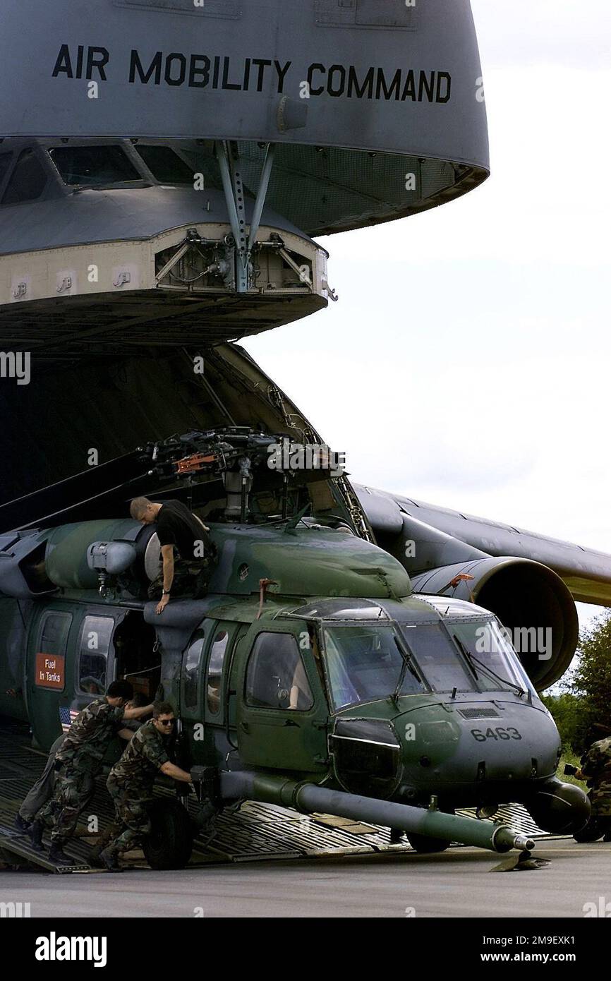 Members of the 41st Rescue Squadron, Moody Air Force Base, Georgia ...