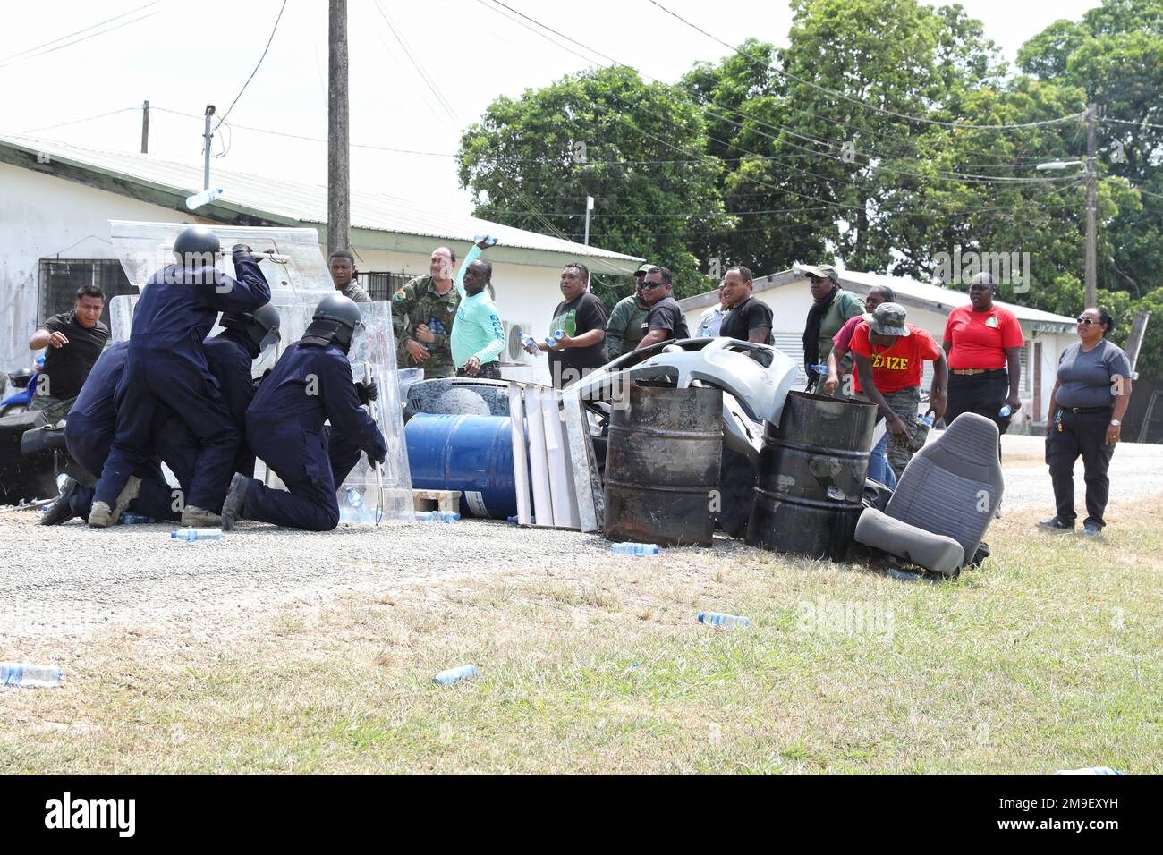 Belize Defense Force, Meixcan Marines, and US Marines conduct ...
