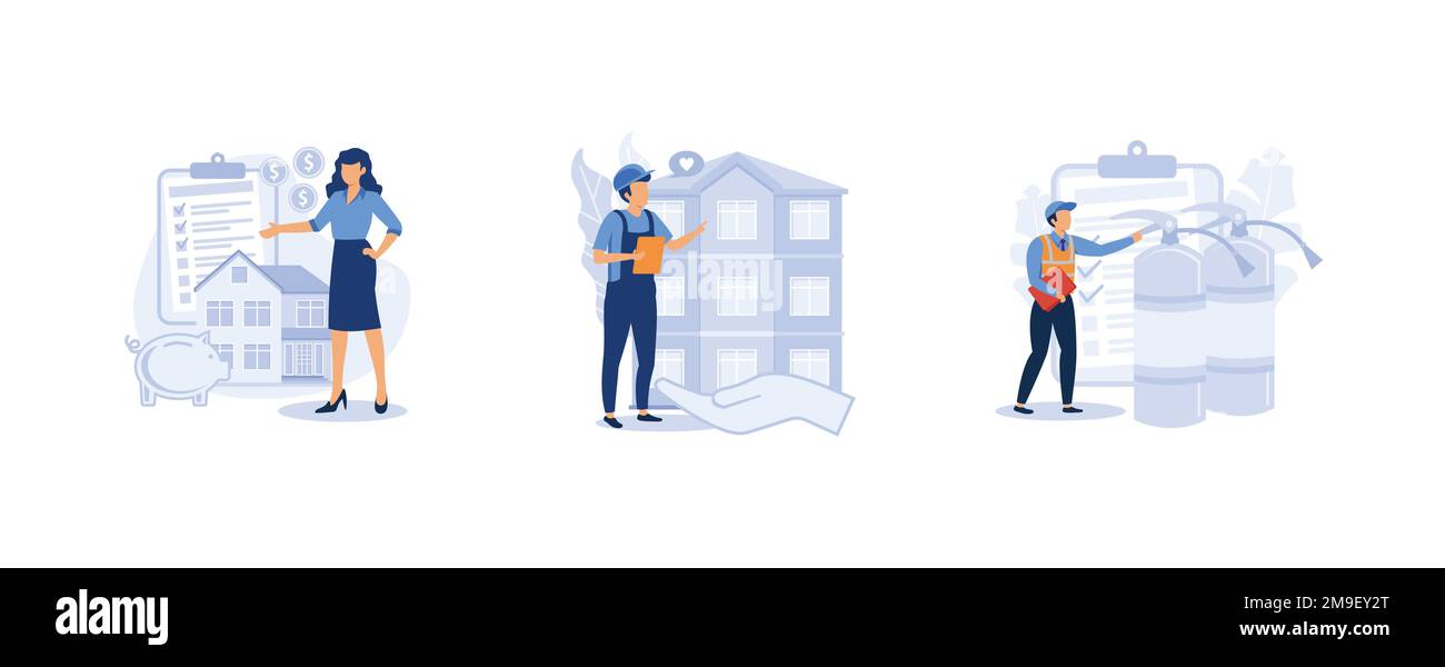 Building maintenance. Estate planning, public building, fire inspection ...