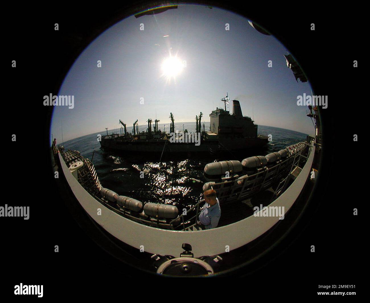 USS Harry S. Truman (CVN 75) and the oiler USNS Leroy Grumman (T - AO ...