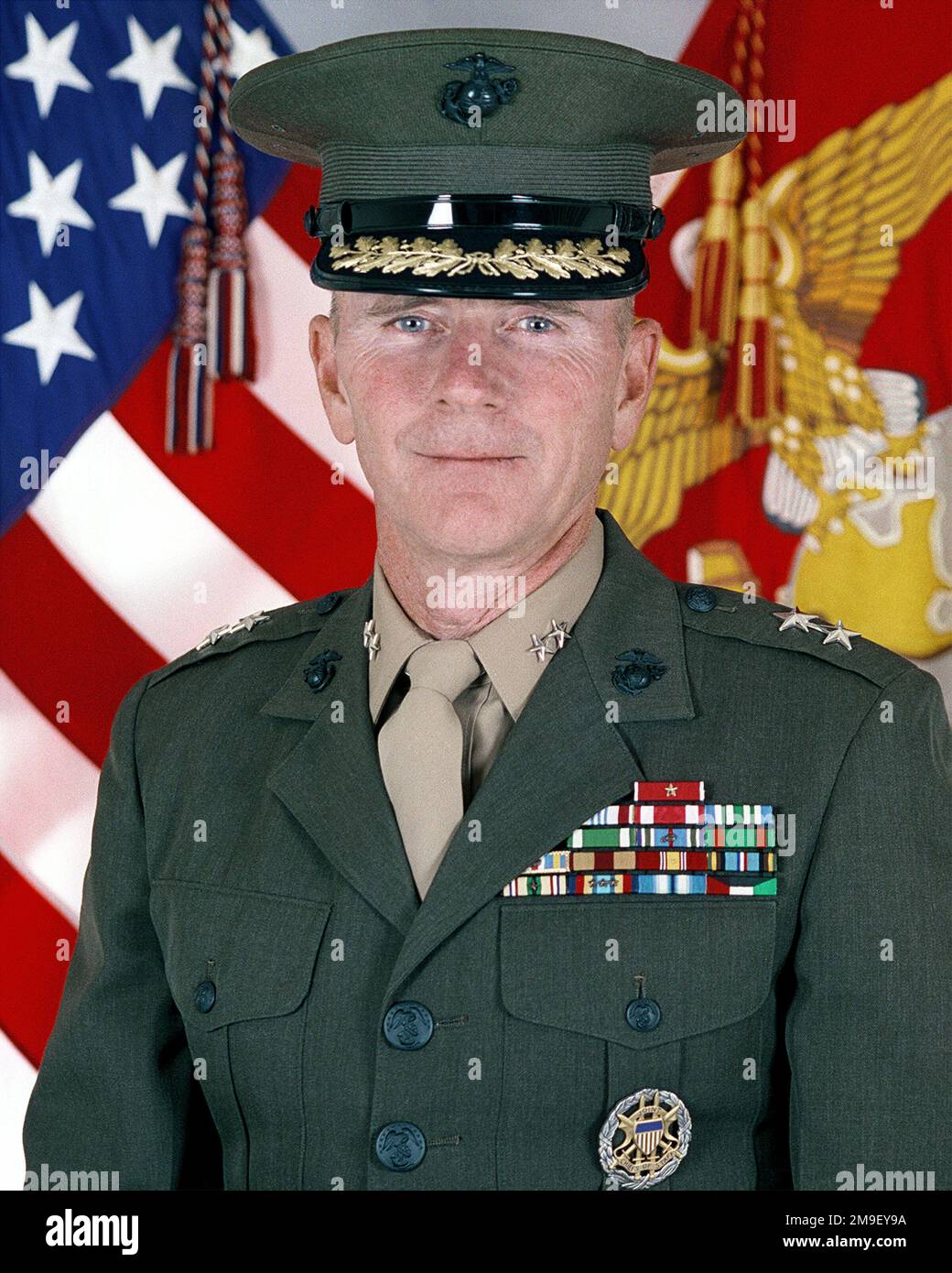 Portrait of US Marine Corps Major General Gregory S. Newbold. (covered ...