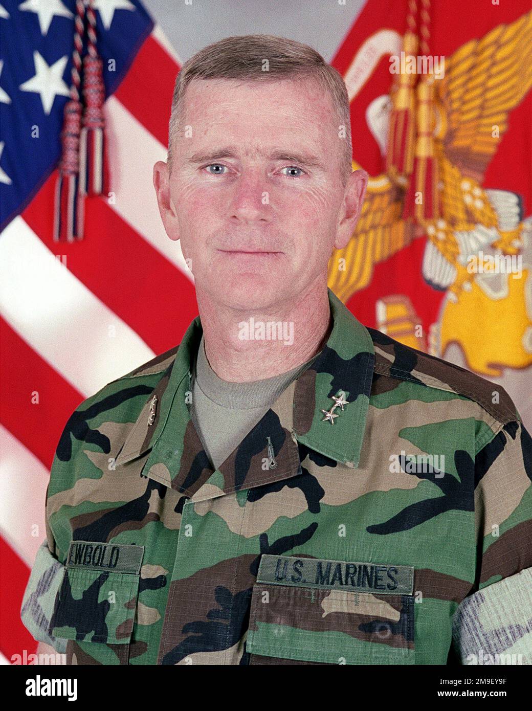Portrait of US Marine Corps Major General Gregory S. Newbold ...