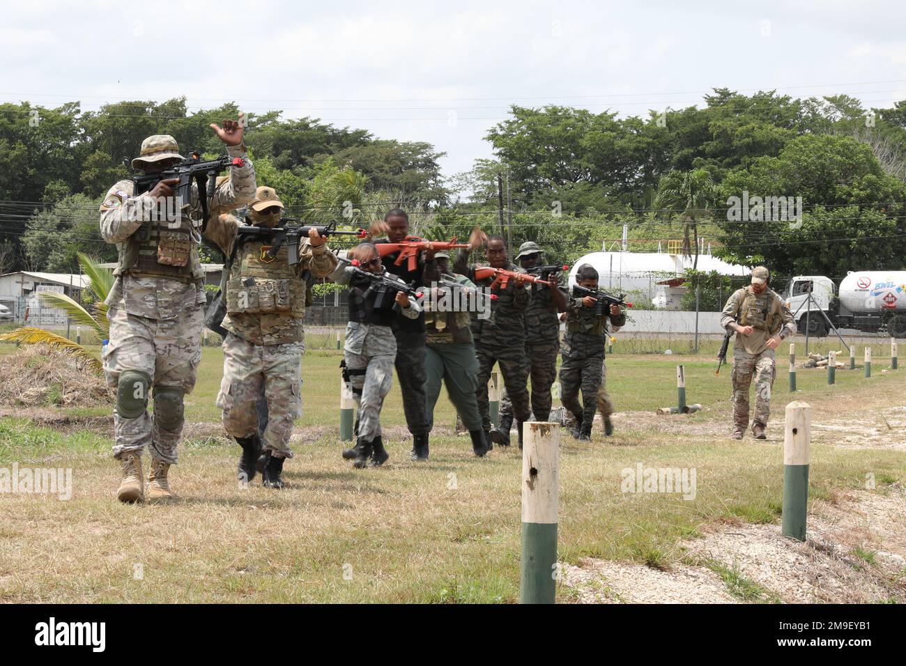 Belize Defense Force, Meixcan Marines, and US Marines conduct ...