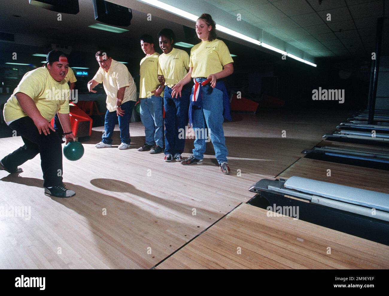 US Air Force Technical Sergeant Mike Byrk a medic, treats mostly "cuts ...