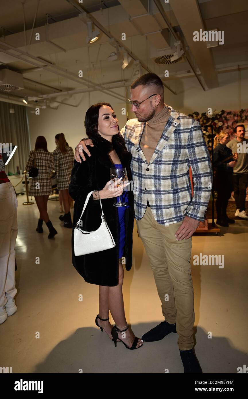 Josephine Lehmann und Eric Sindermann beim Mates Date Influencer Event ...