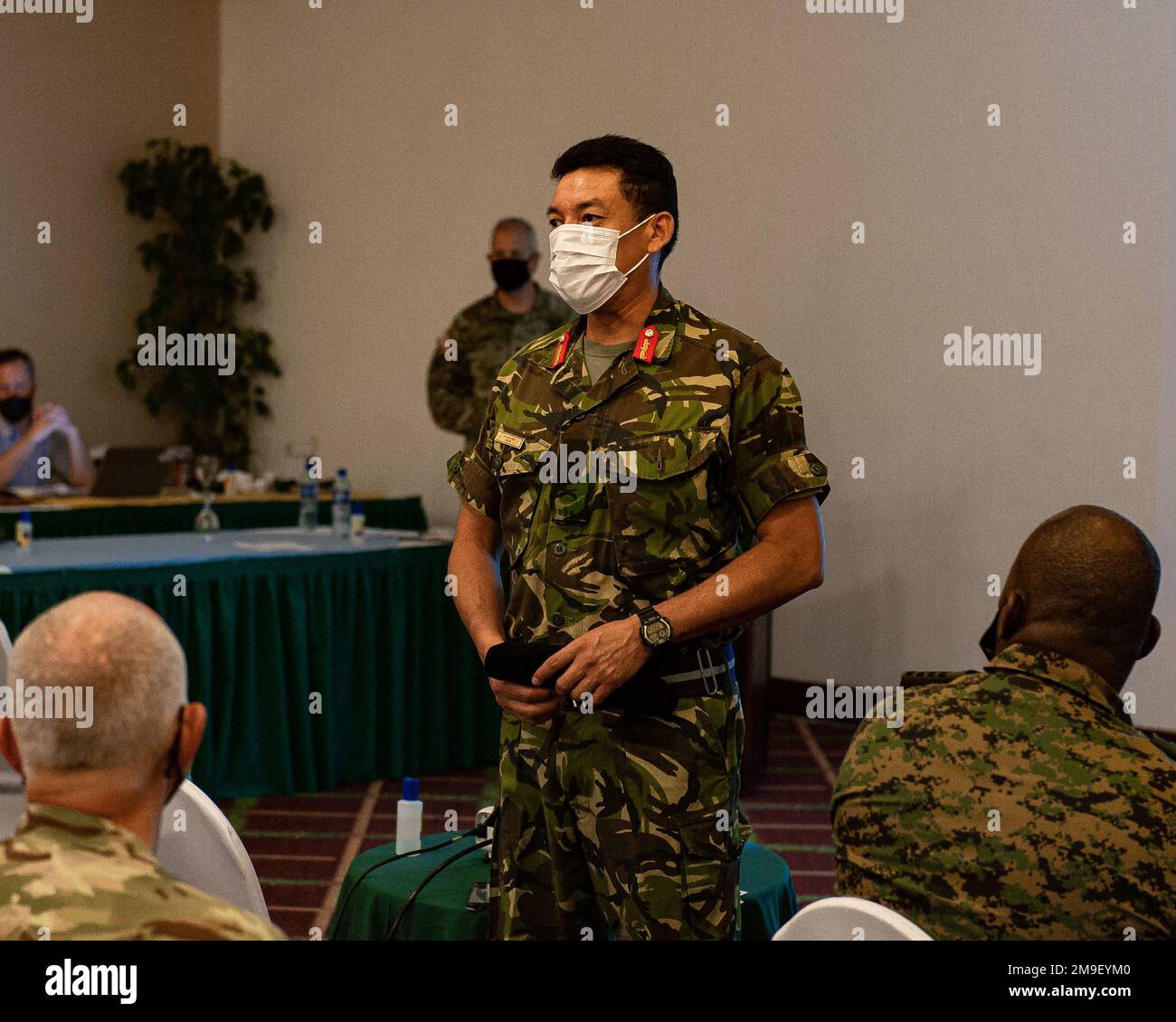 Brigadier General Azariel Loria, Commander of the Belize Defence Force ...