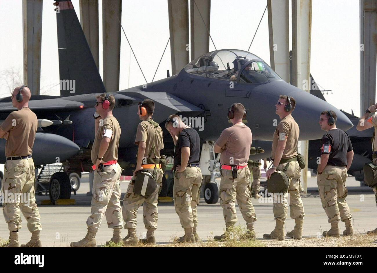 011017-F-0308N-254. Subject Operation/Series: ENDURING FREEDOM Base: Al Udeid Air Base, Doha ...