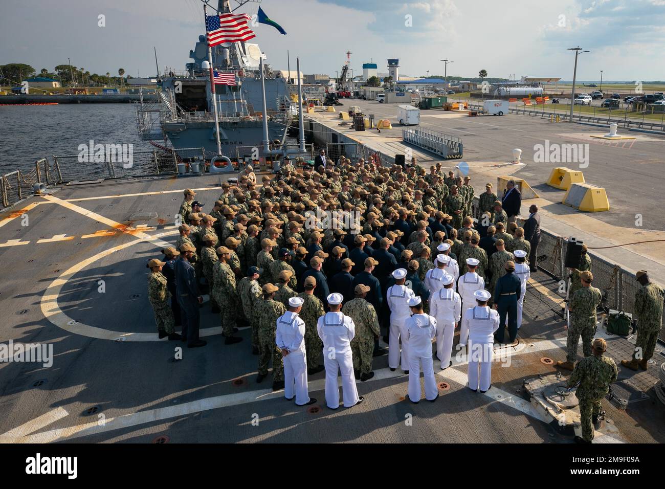 NAVAL STATION MAYPORT, Fla. (May 19, 2022) Secretary of the Navy Carlos ...
