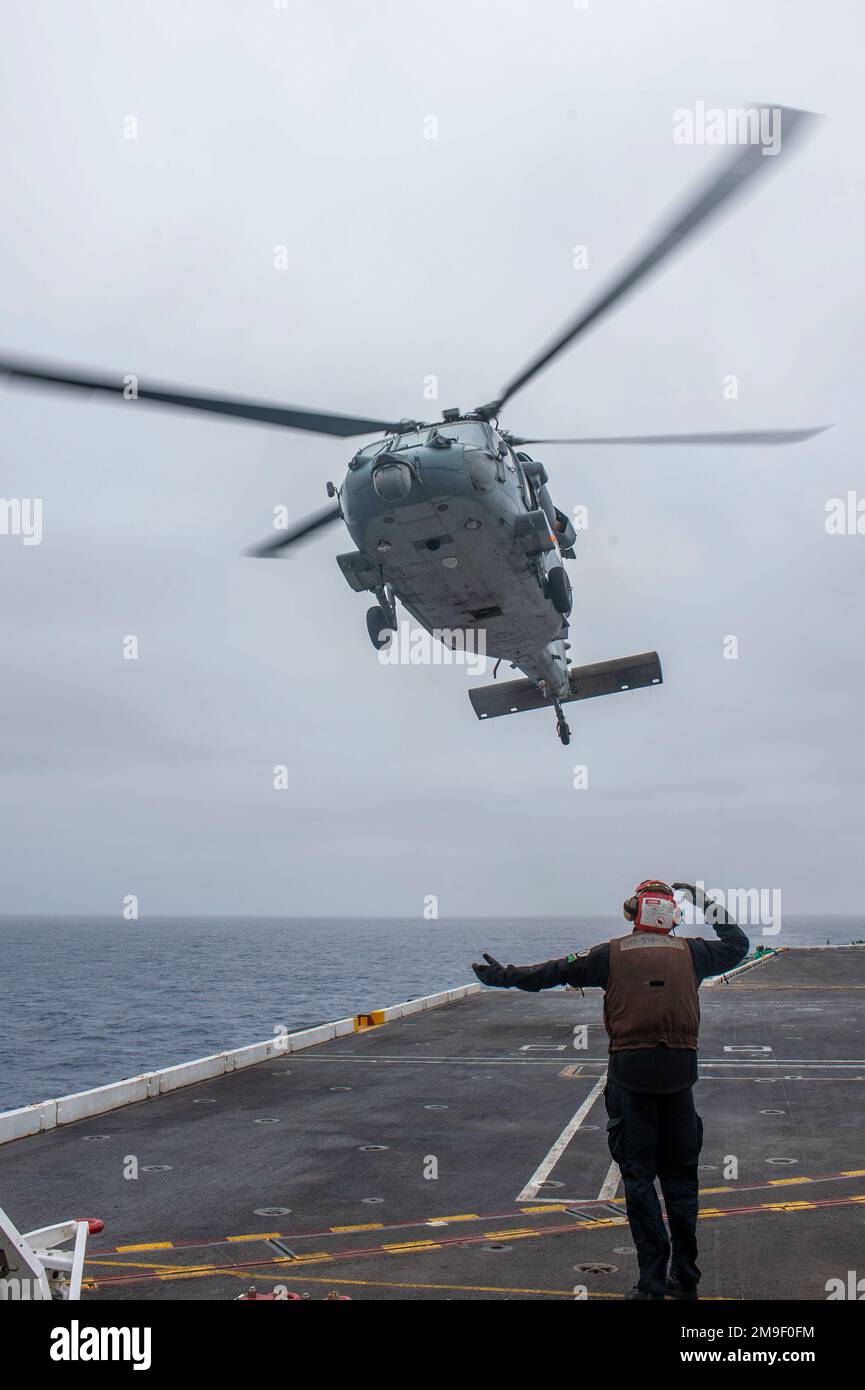 220518-N-DU622-2079 PACIFIC OCEAN (May 18, 2022) An MH-60S Sea Hawk ...