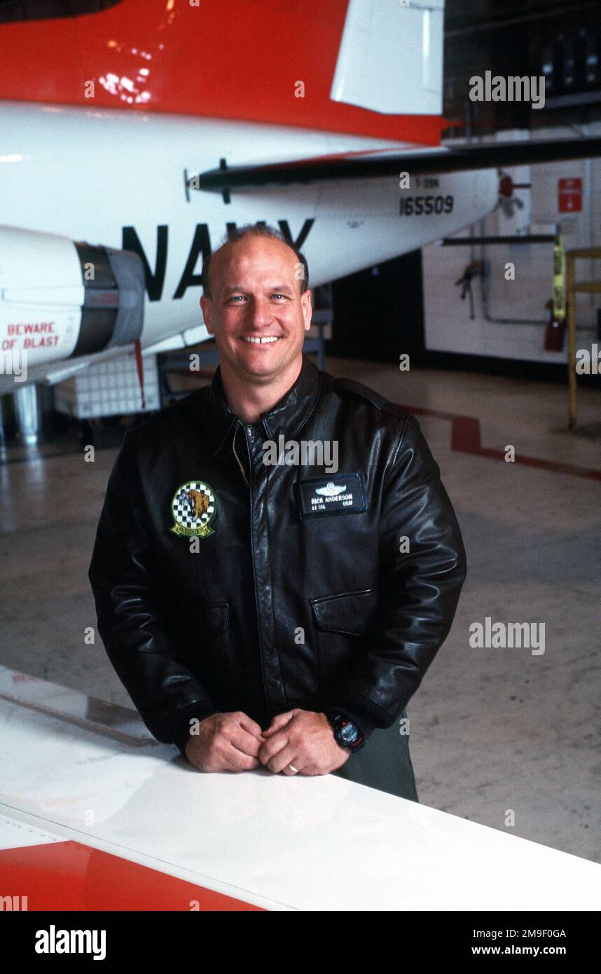 US Air Force Lieutenant Colonel Rick Anderson is the commanding officer ...