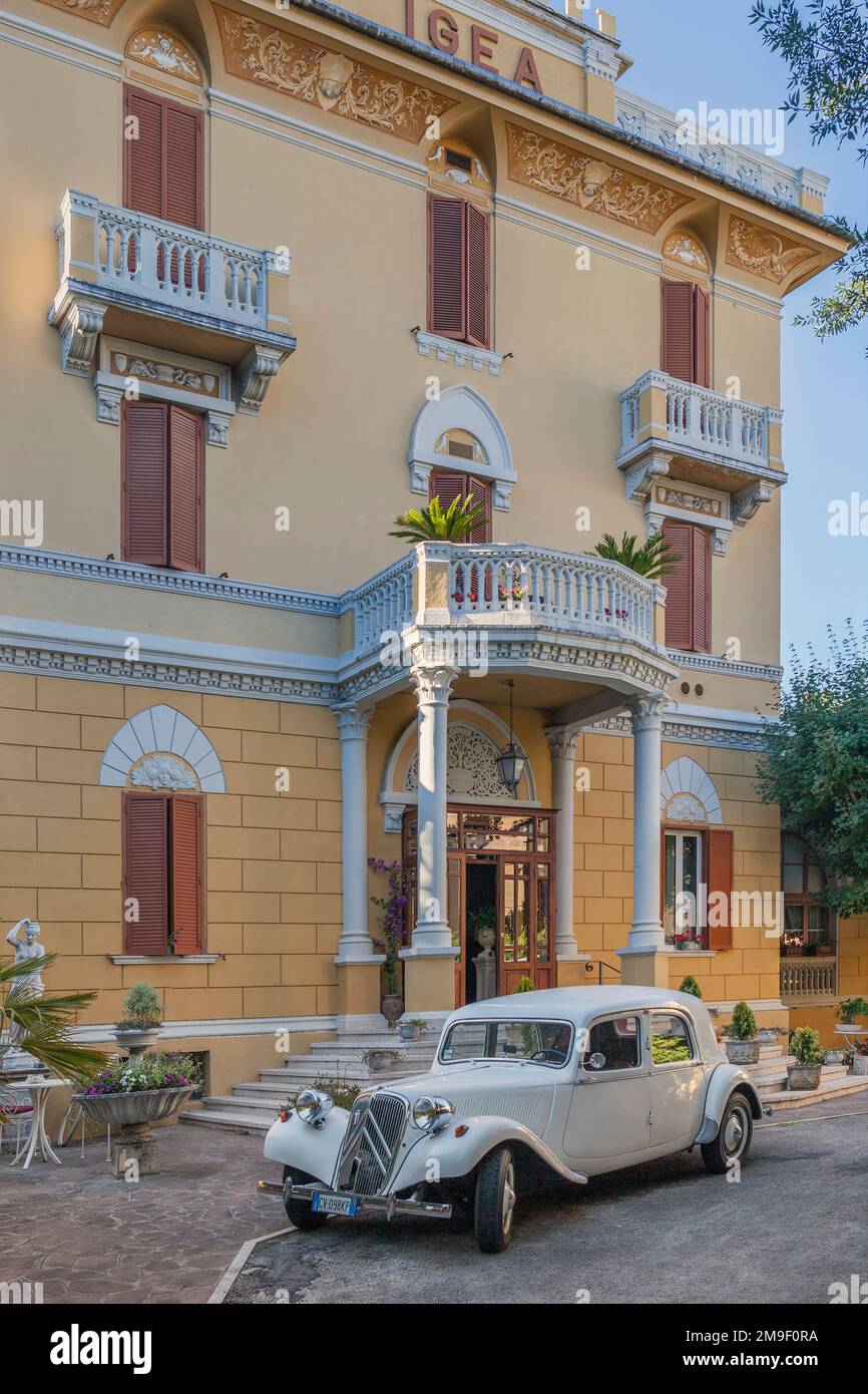 The Italian spa town of Fiuggi Stock Photo - Alamy