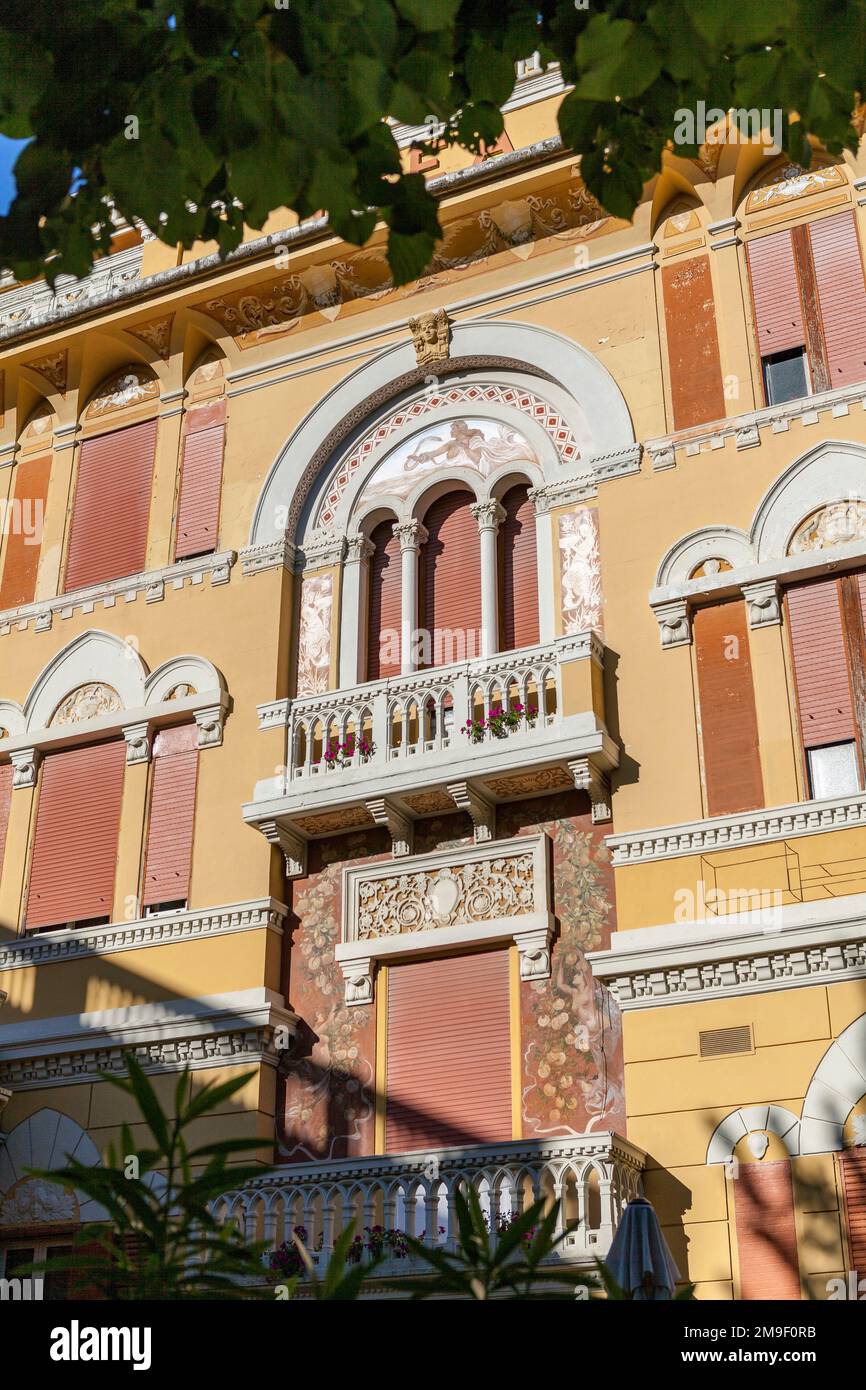 The Italian spa town of Fiuggi Stock Photo - Alamy