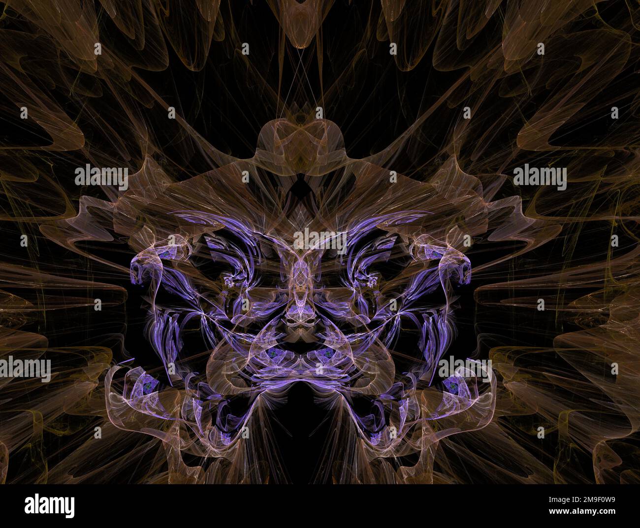 Imaginatory lush fractal texture image abstract background Stock Photo ...