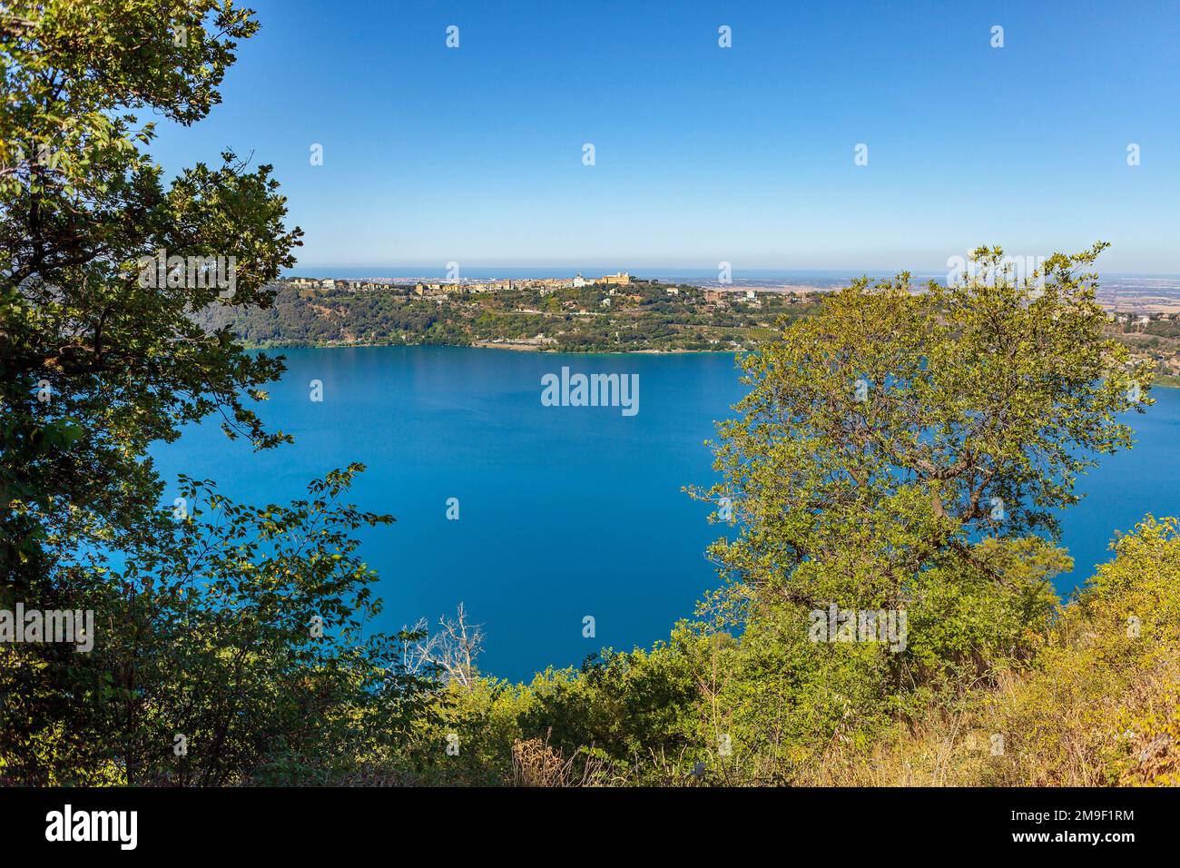 Lake Albano, Castel Gandolfo, Italy Stock Photo - Alamy