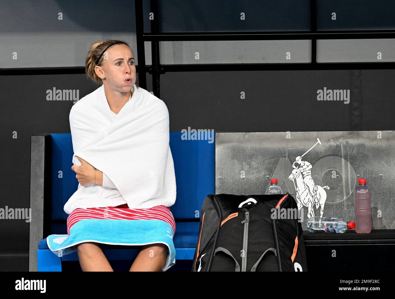 Melbourne, Australia. 18th Jan, 2023. Jil Teichmann of Switzerland ...