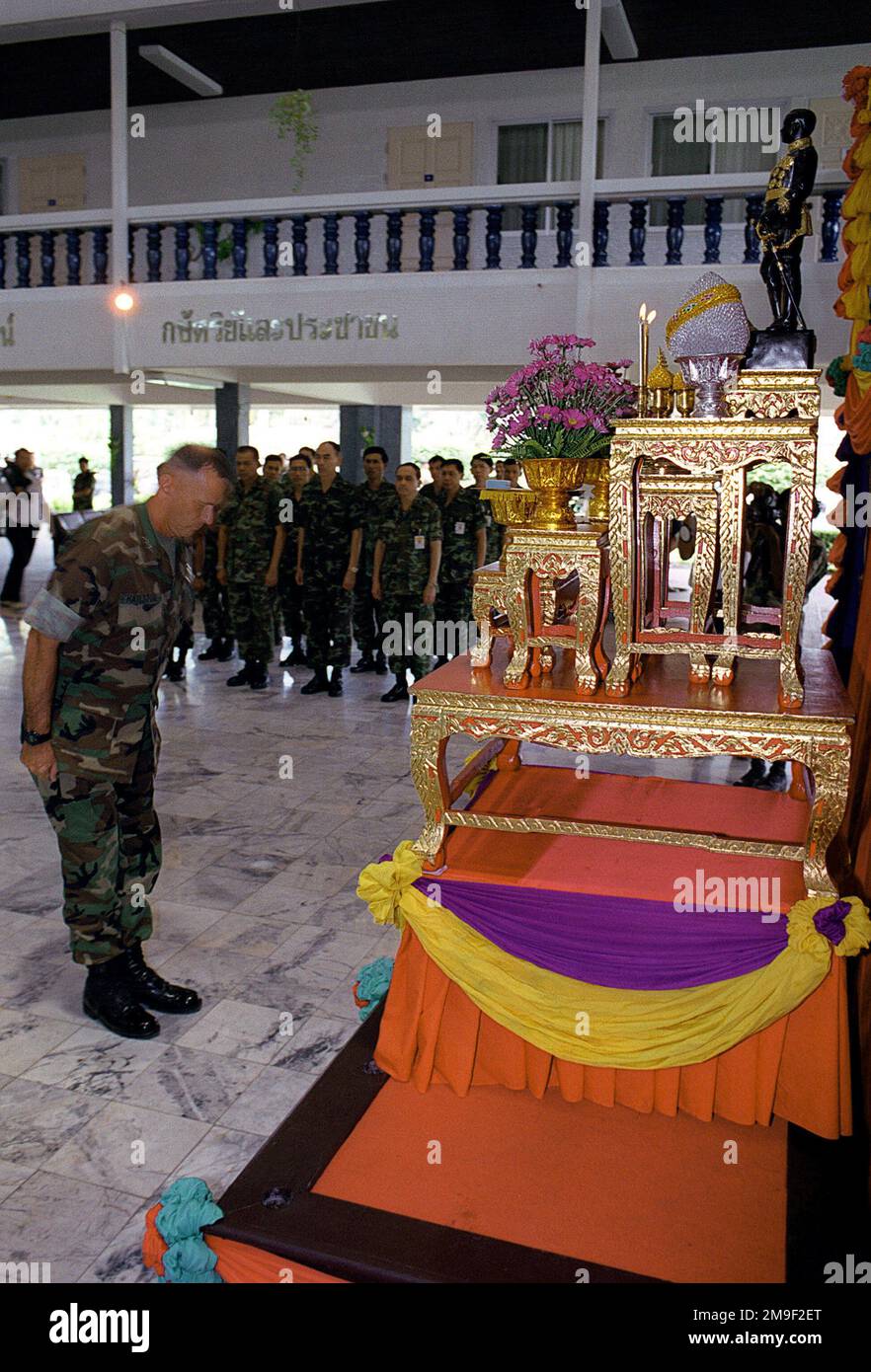 United States Marine Corp Lieutenant General Earl Hailston, Commanding ...