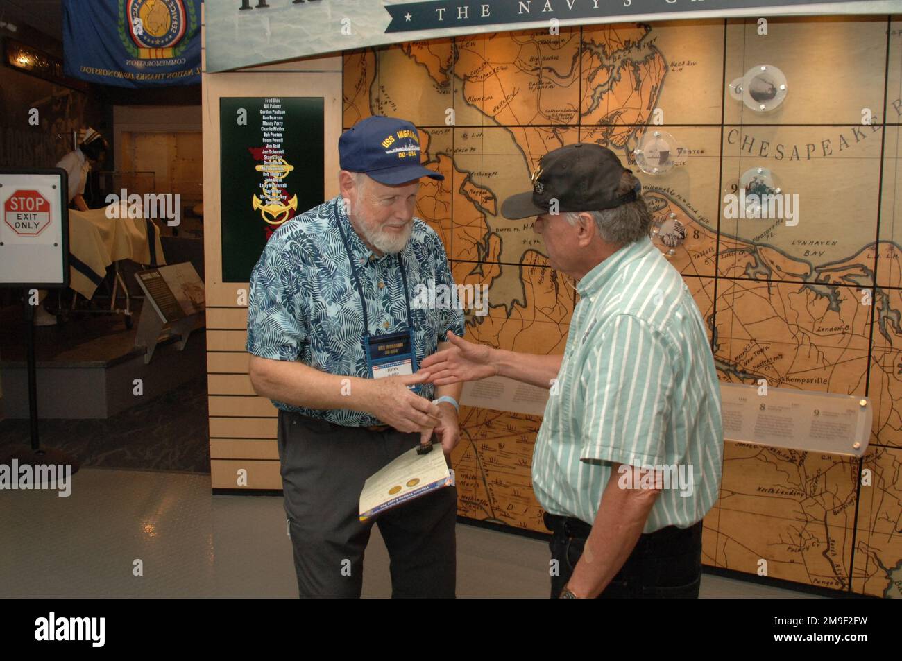 Chris Page, a Volunteer Docent at the Hampton Roads Naval Museum ...