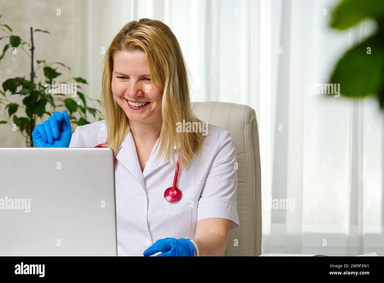 Online Consultation Doctor Virtual Doctor Visit Telemedicine Concept