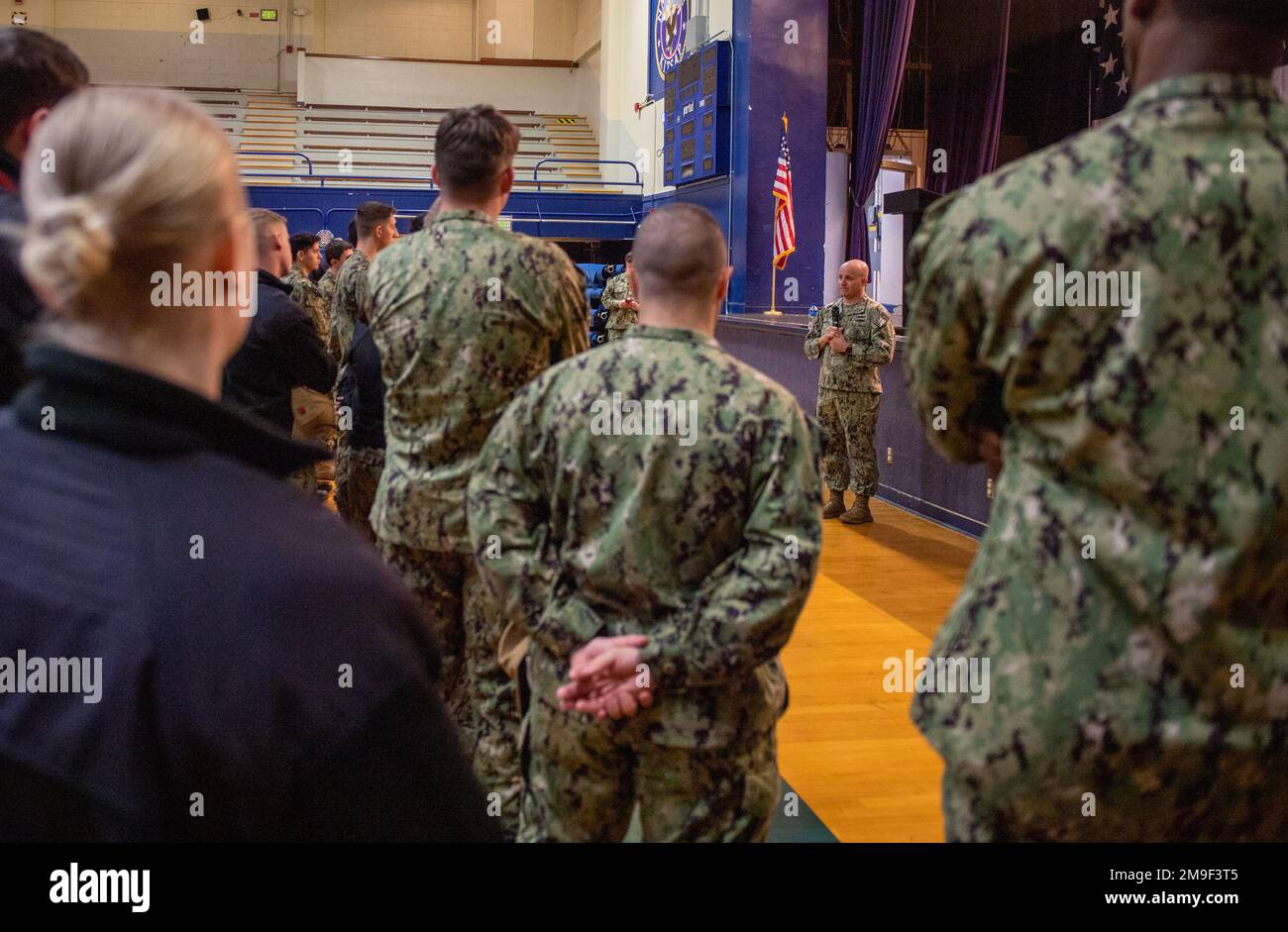 Master Chief Petty Officer of the Navy Russell Smith answers questions ...