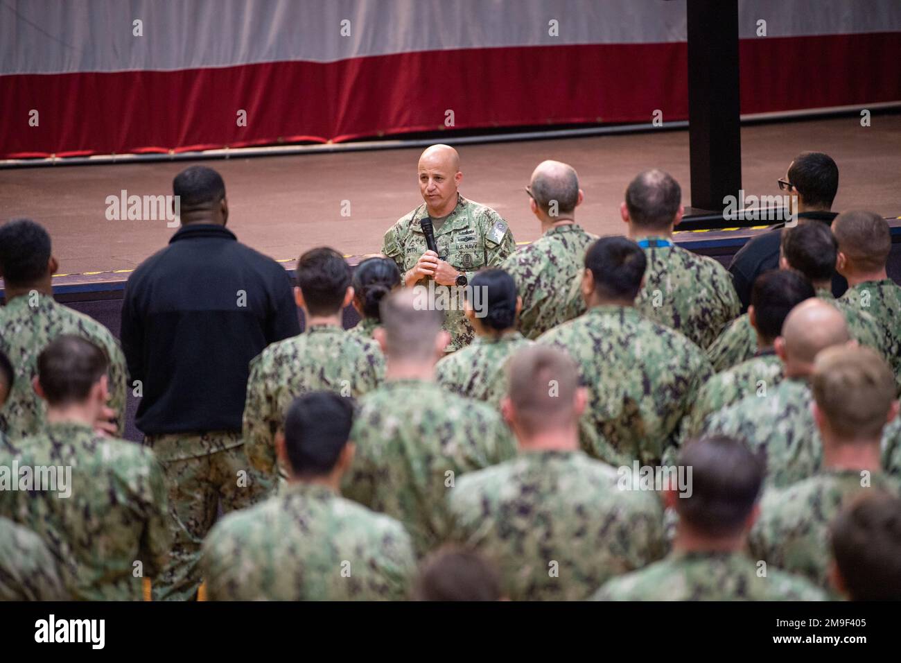 Master Chief Petty Officer of the Navy Russell Smith answers questions ...