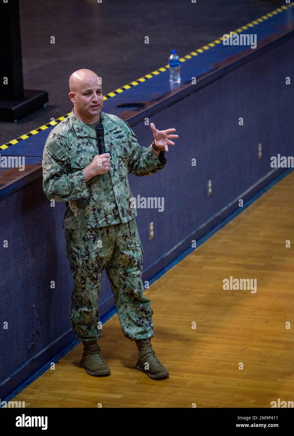 Master Chief Petty Officer of the Navy Russell Smith answers questions ...