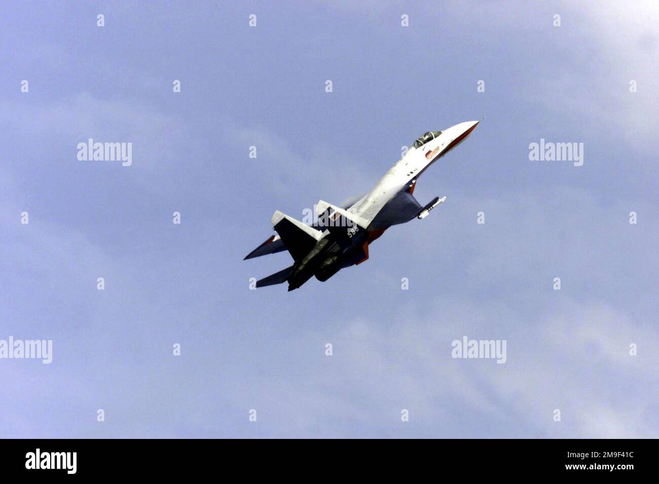 A. Kvochur, a show pilot for the Sukhoi Aircraft Manufacturer performs ...