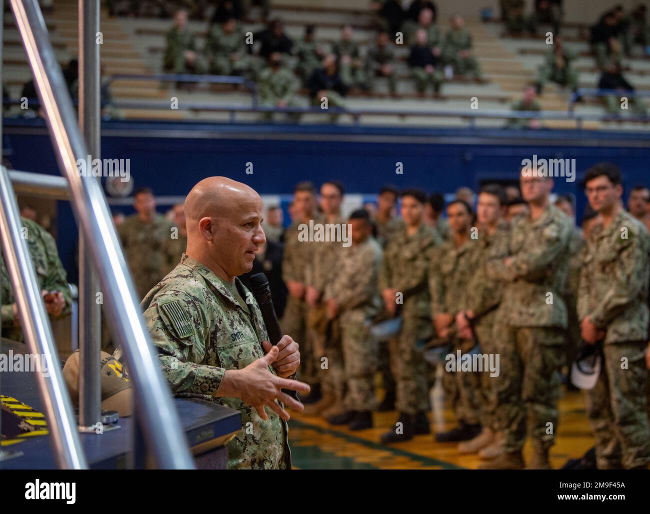Master Chief Petty Officer of the Navy Russell Smith answers questions ...