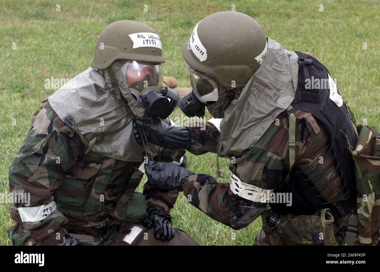 US Air Force Technical Sergeant Gary Ledford (Right) 305th Operations ...