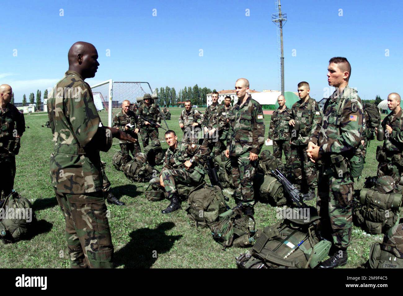 US Army SPECIALIST Tellys Hunter, B Company, 5th of the 158th, Aviano ...