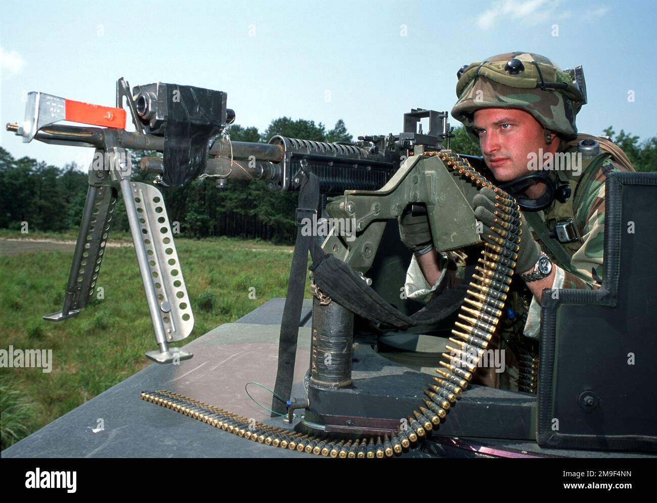 Left side front view medium close-up of USAF AIRMAN Cory Best, 305th ...