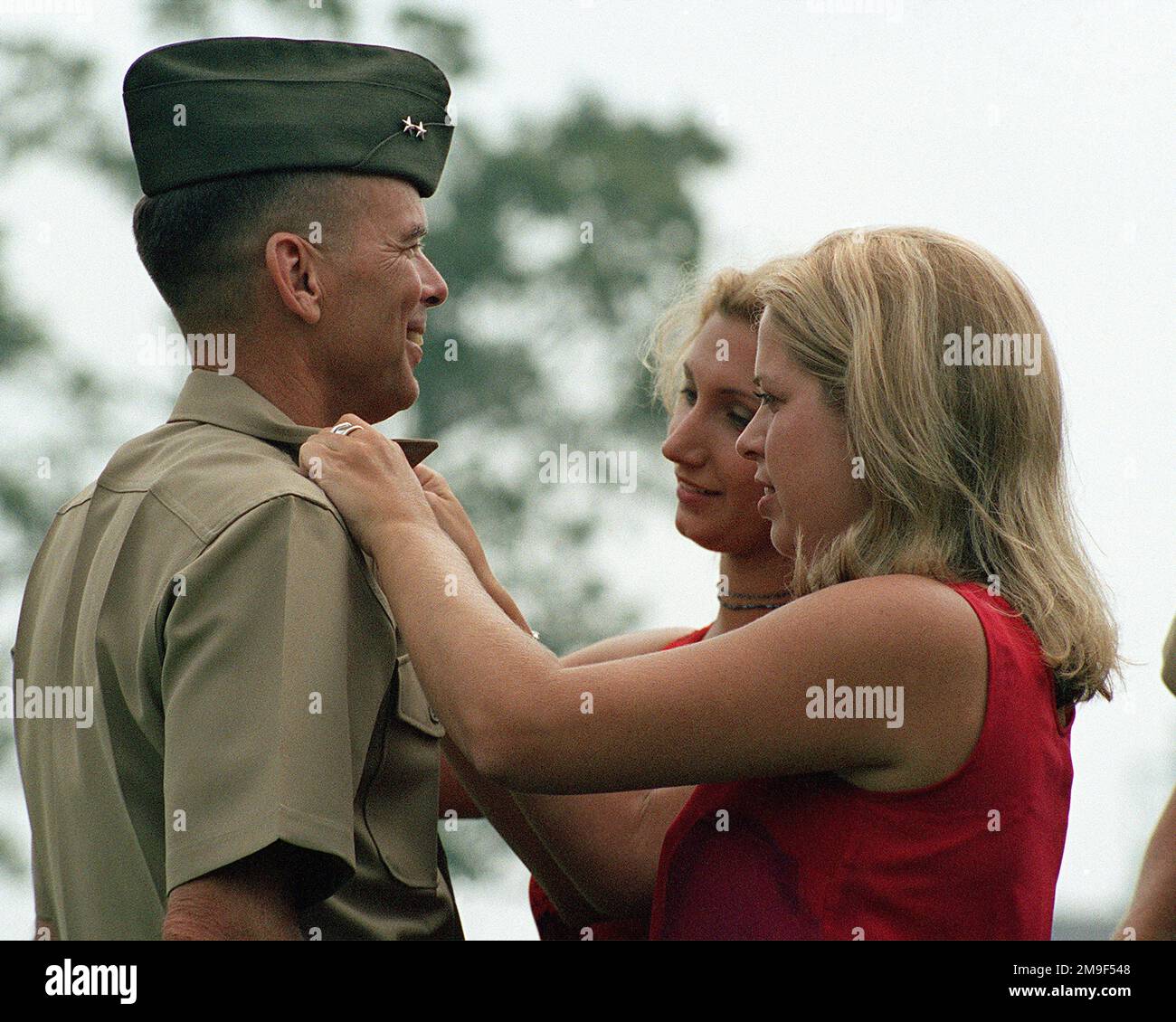 US Marine Corps Major General Nyland, Commanding General of 2nd Marine ...