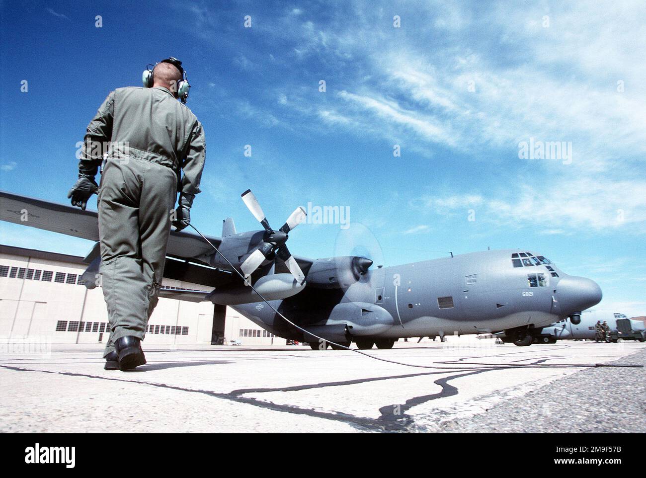 A US Air Force MC-130P Combat Shadow aircraft from the 58th Special ...