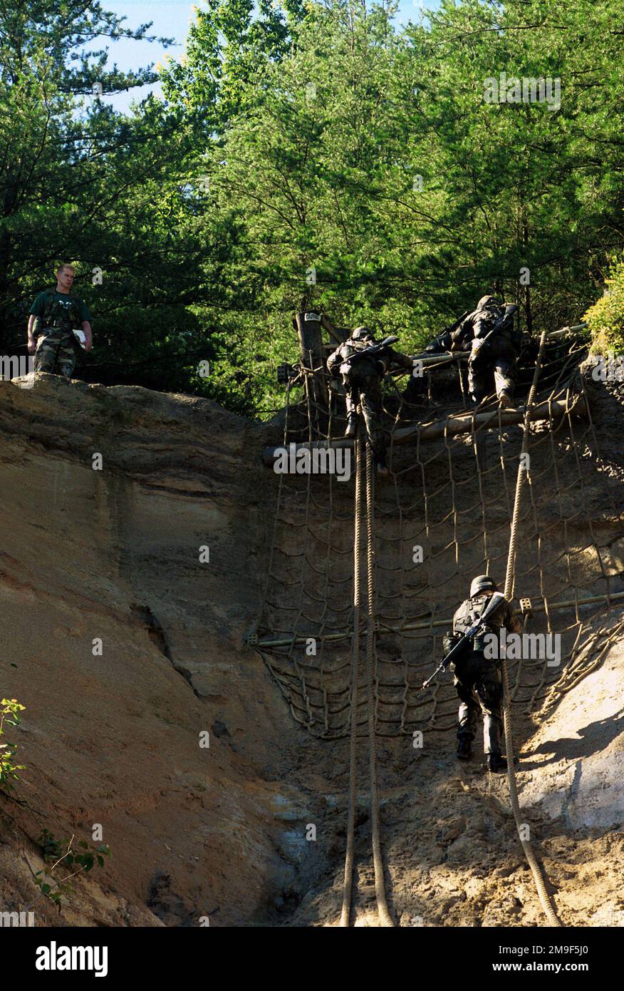 Marine Candidates attending Officers Candidate School (OCS) aboard ...