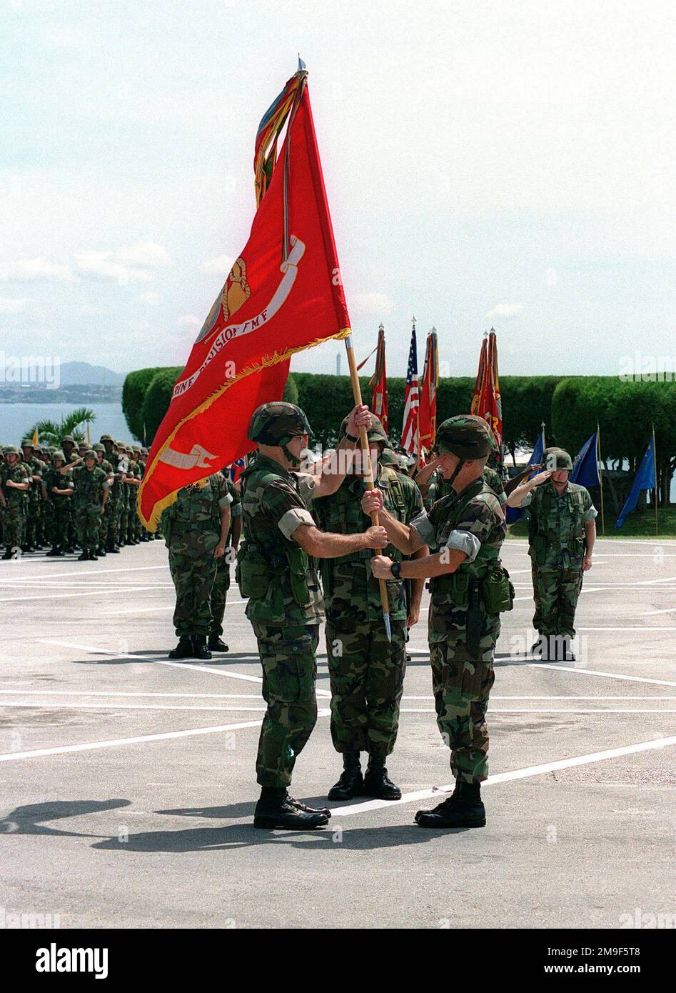 US Marine Corps Brigadier General Gordon Nash relinquishes command of ...