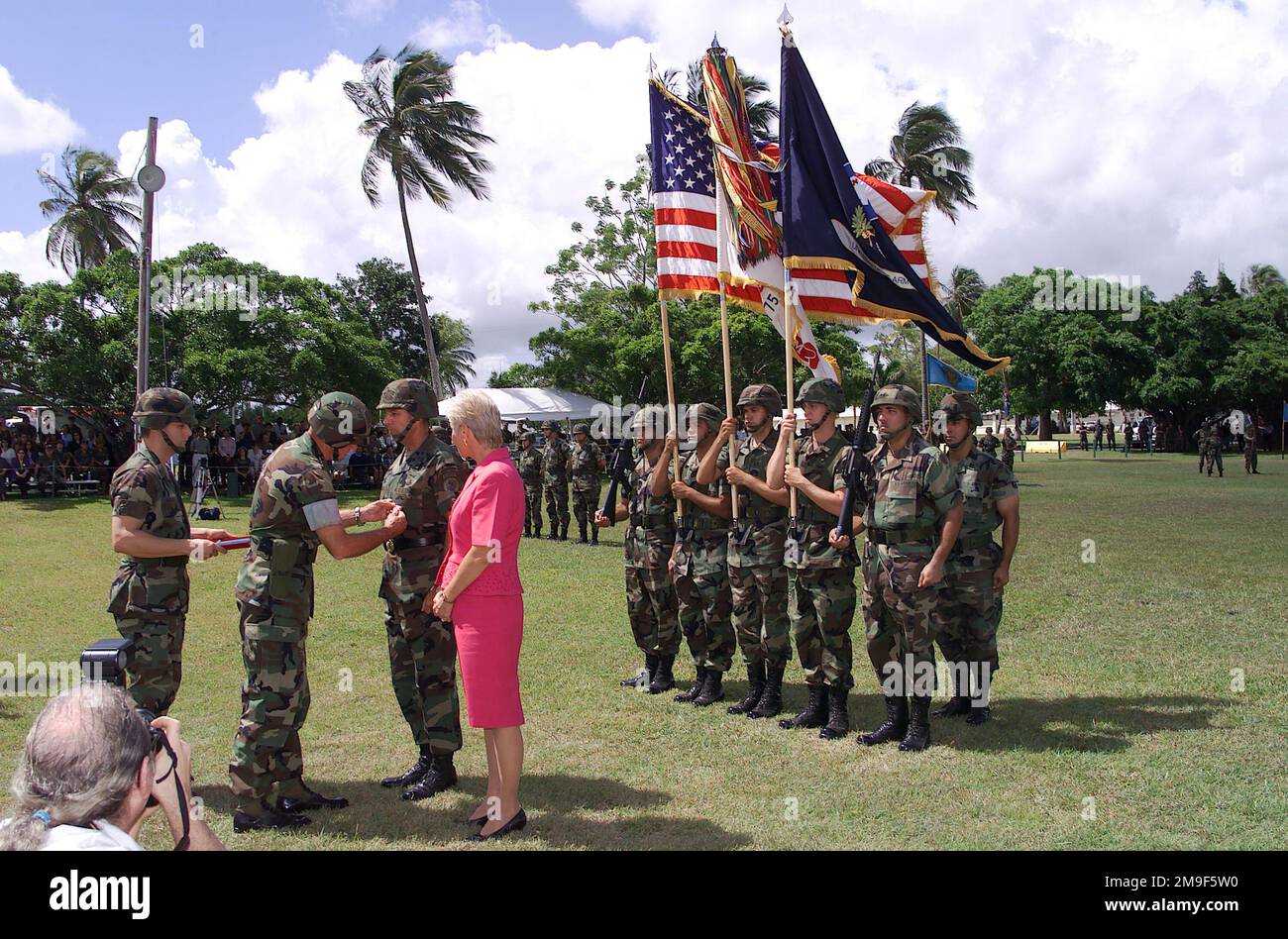 Reviewing Officer, US Marine Corps General Charles E. Wilhelm ...