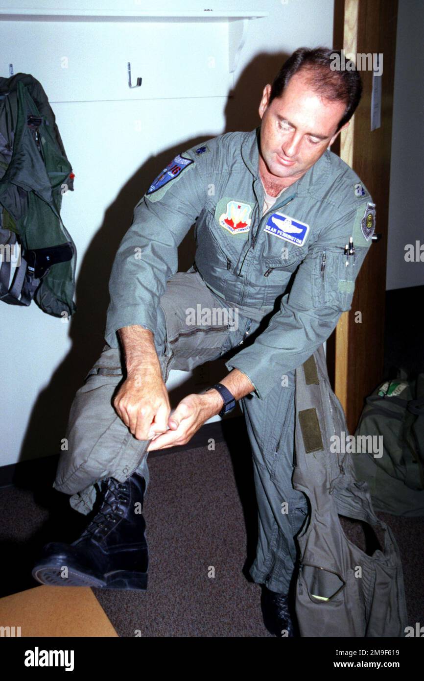 Lieutenant Colonel Dean Pennington, 157th Fighter Squadron Commander ...