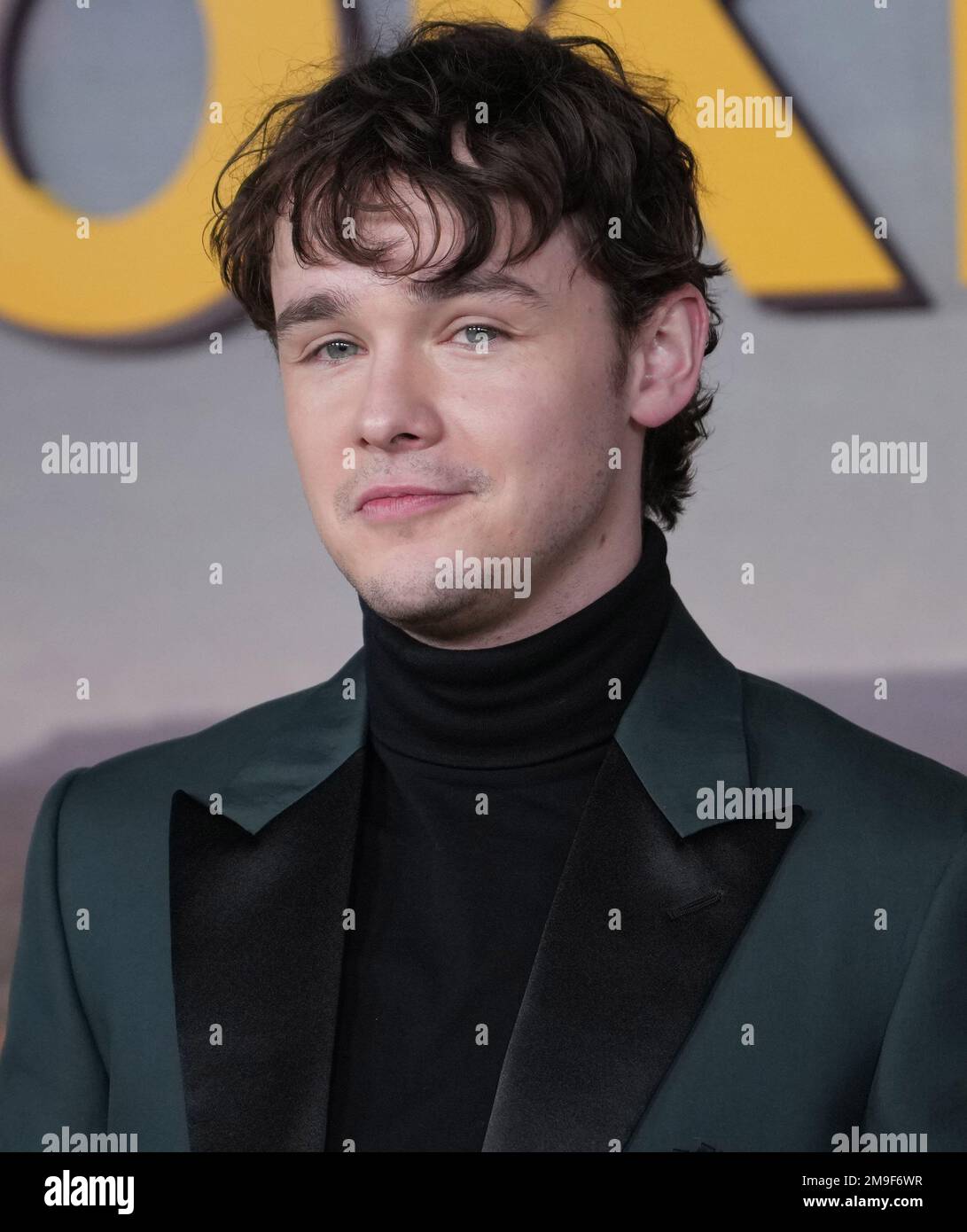 Los Angeles, USA. 17th Jan, 2023. Jack Alcott arrives at the Peacock''s ...