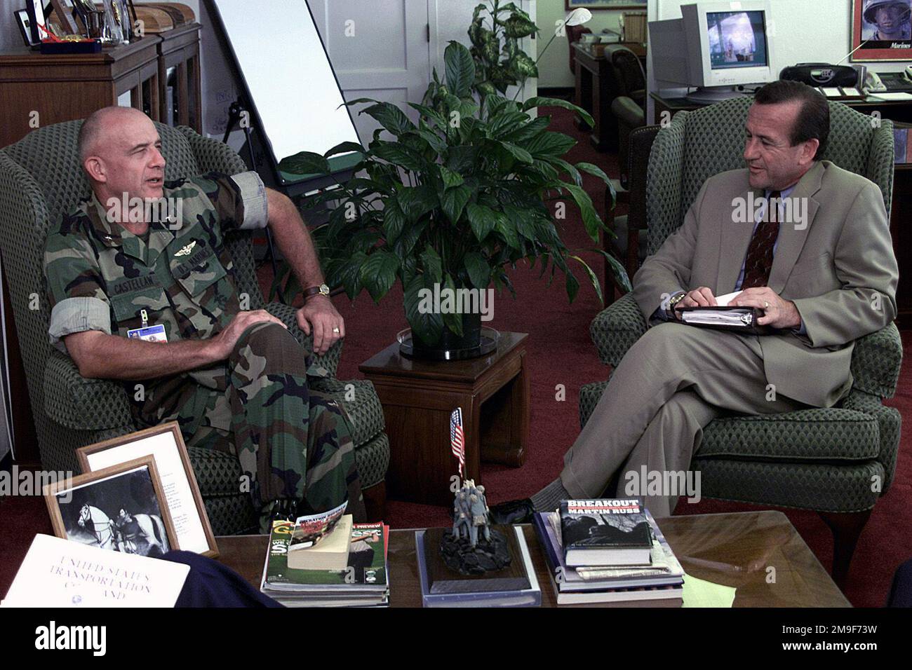 The Deputy Commanding General, Brigadier General John G. Castellaw of ...