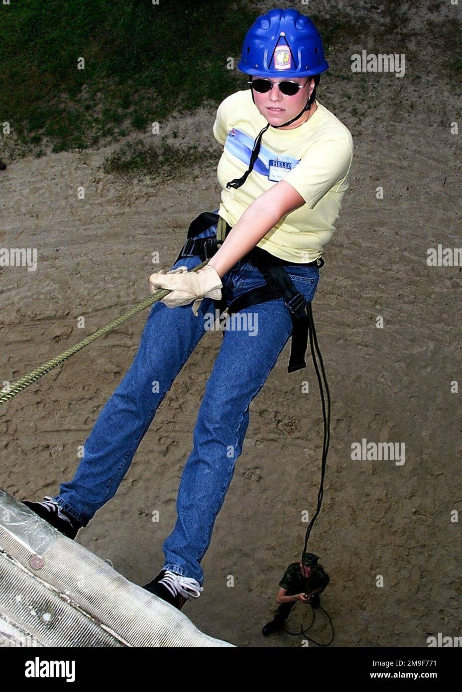 Repelling tower hi-res stock photography and images - Alamy