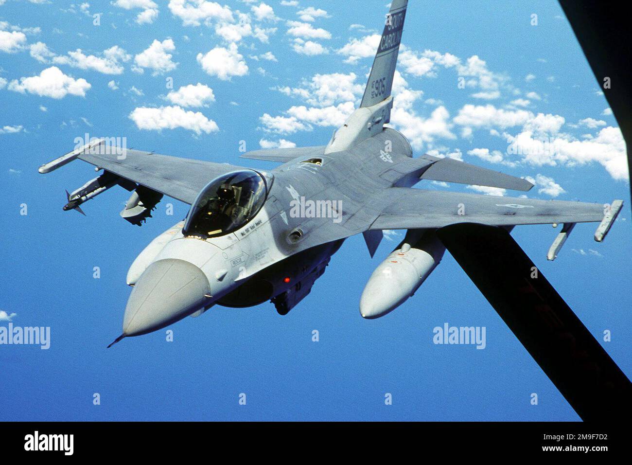 An F-16 Fighting Falcon aircraft from the 169th Fighter Wing, South ...