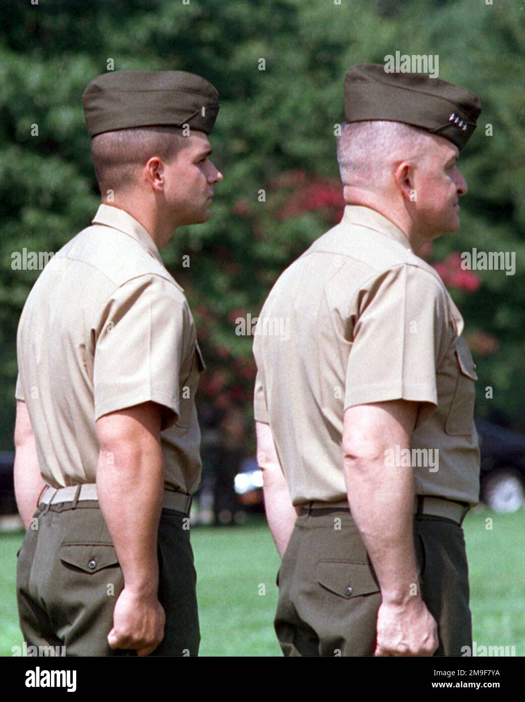 General Zinni, Commanding General Marine Corps Base Quantico, and his ...