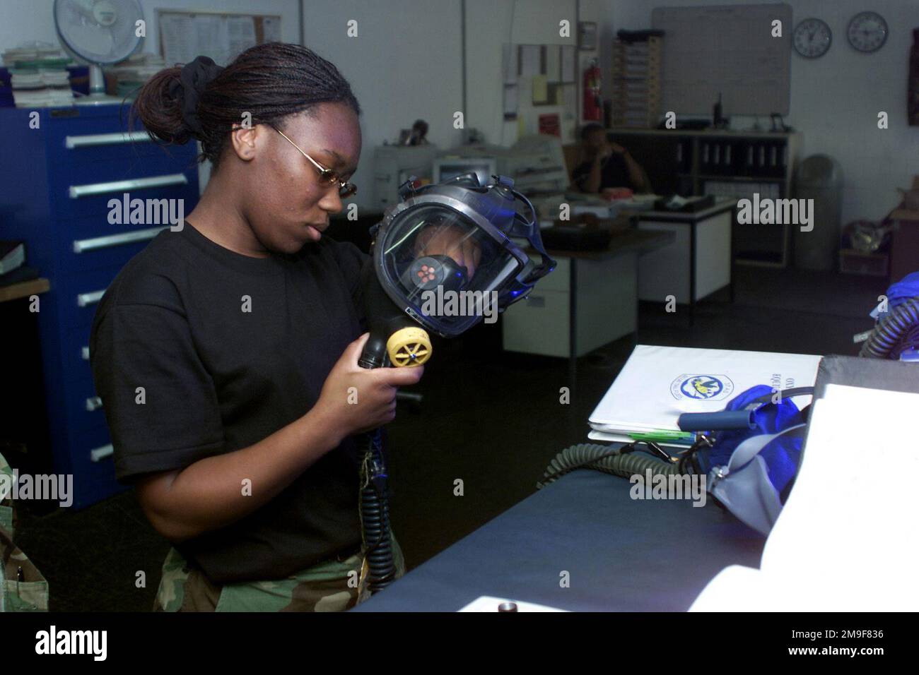 Medium close up shot, AIRMAN 1ST Class Sekeyi Brand, an Aircrew Life ...
